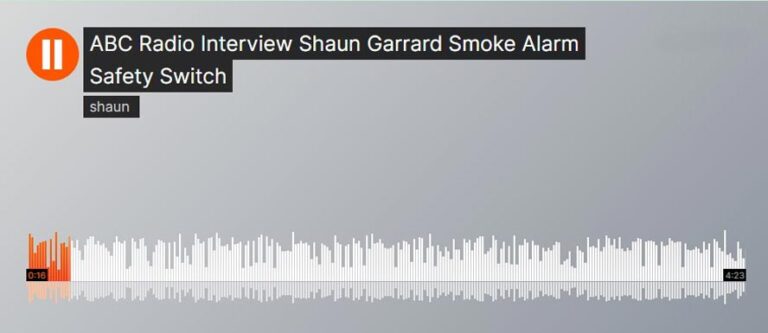 The Smoke Alarm Smart Switch inventor on ABC radio - Smoke Alarm Smart ...